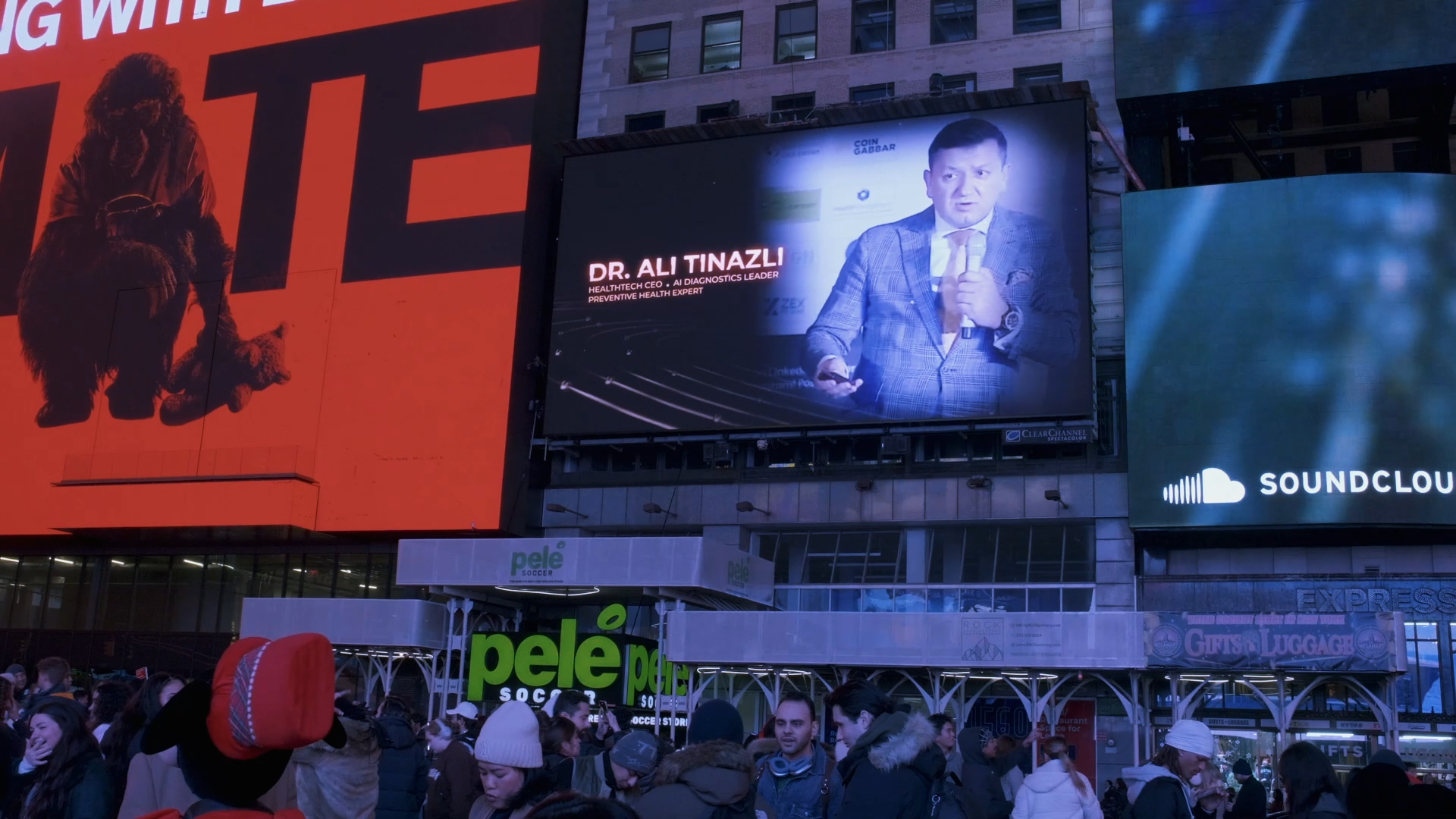 Dr. Ali Tinazli, Health 2.0 Speaker, Featured In Times Square